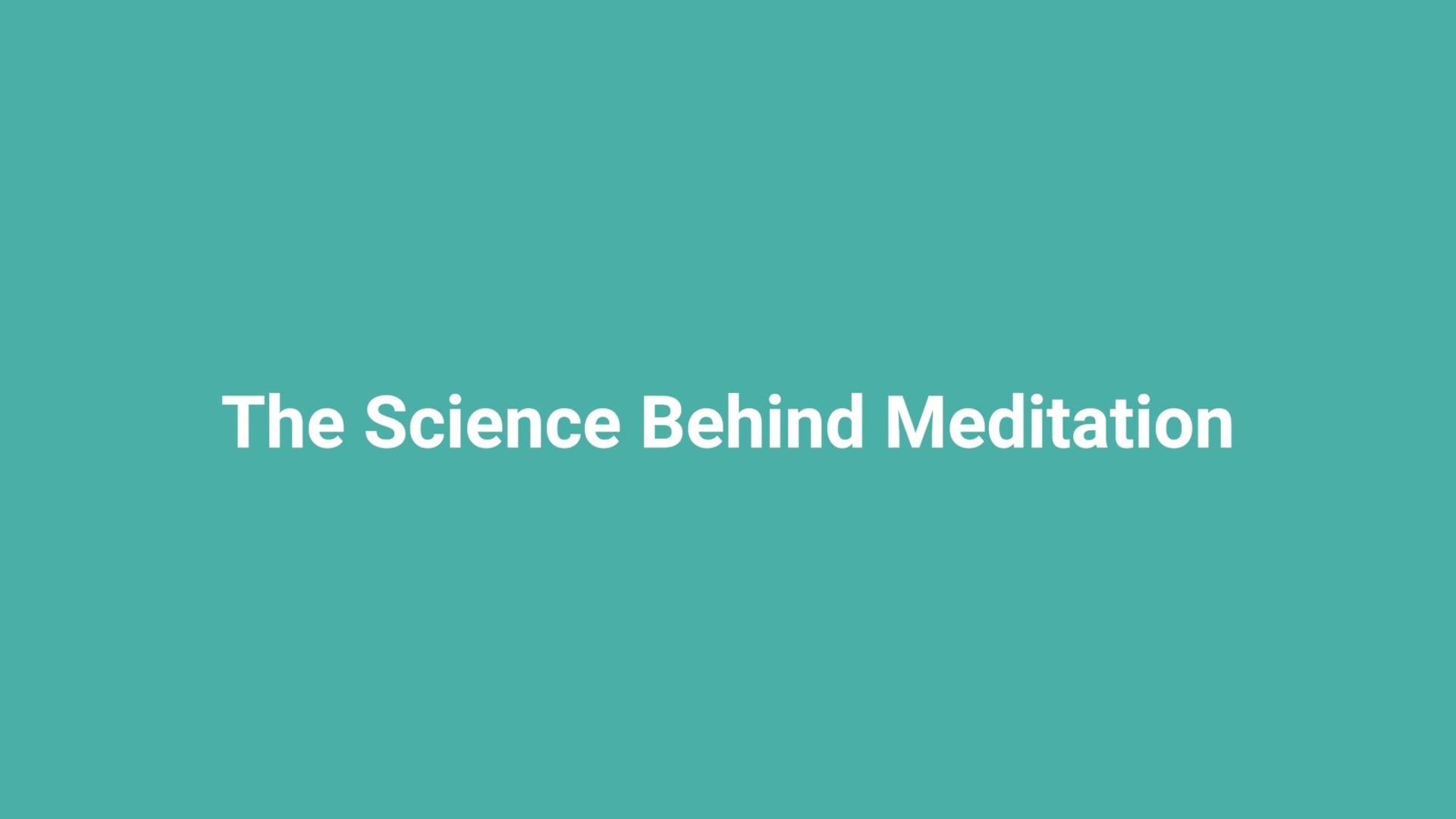 The Science Behind Meditation asksam