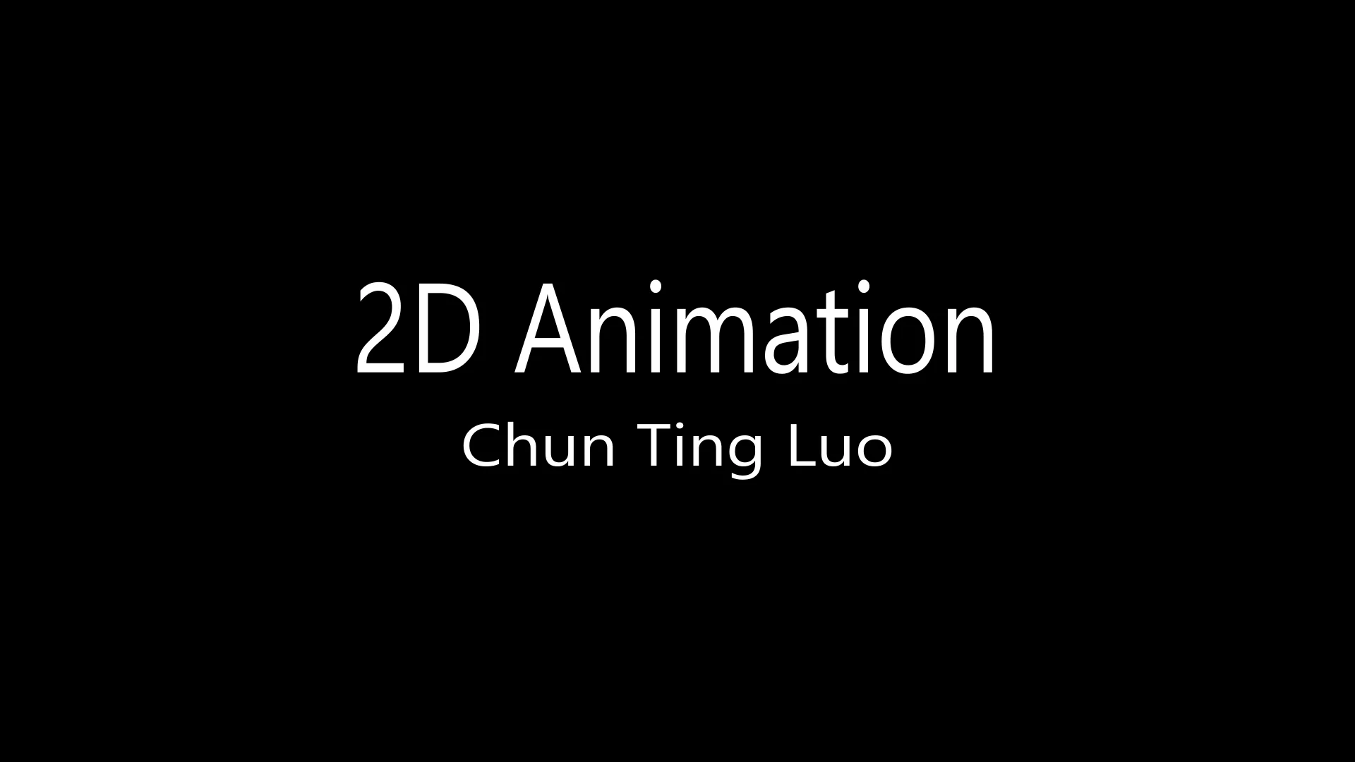 Chun Ting Luo Showreel