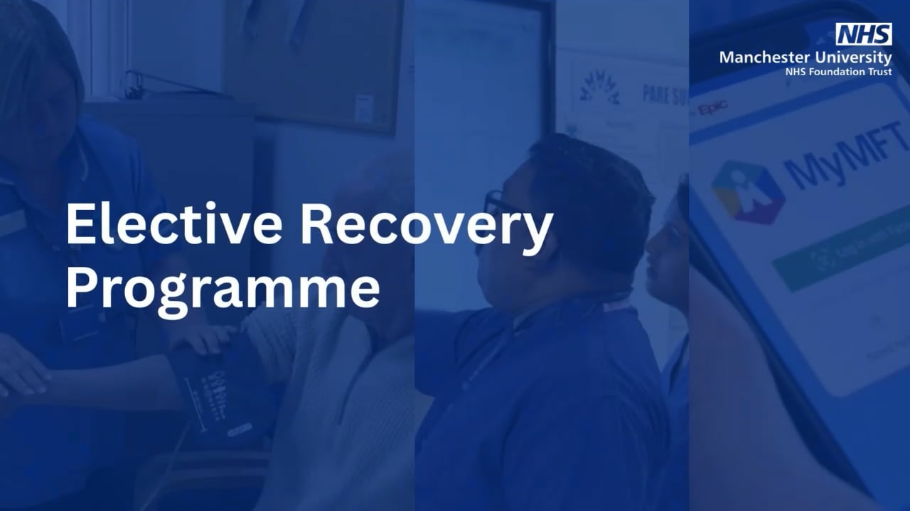 Elective Recovery Programme - Launch Video