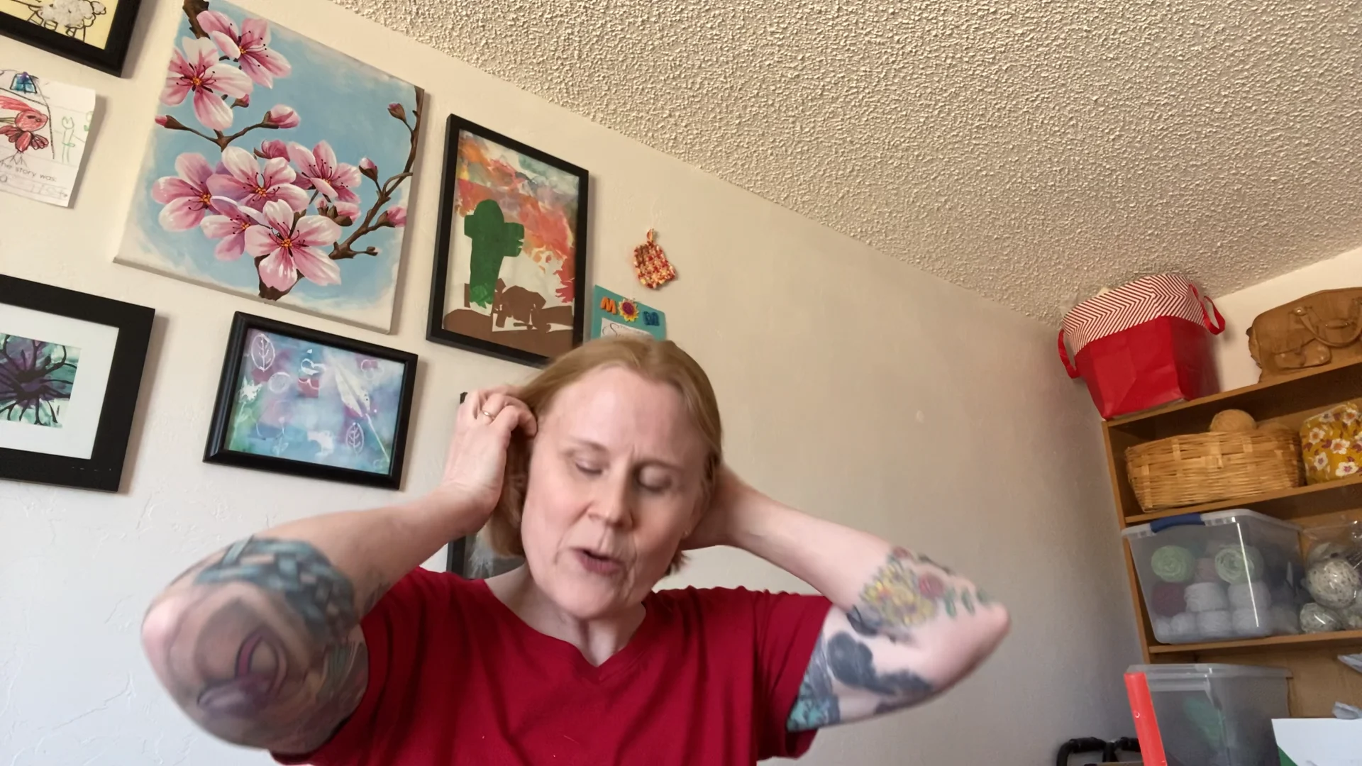 Blind Crochet Granny Square Blanket boo!