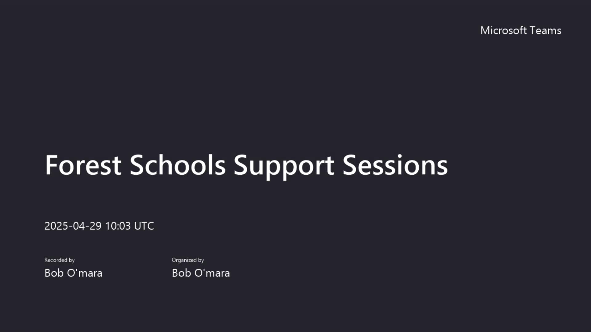 Session Planning - Holistic Development - Level 3 Forest Schools Support Sessions