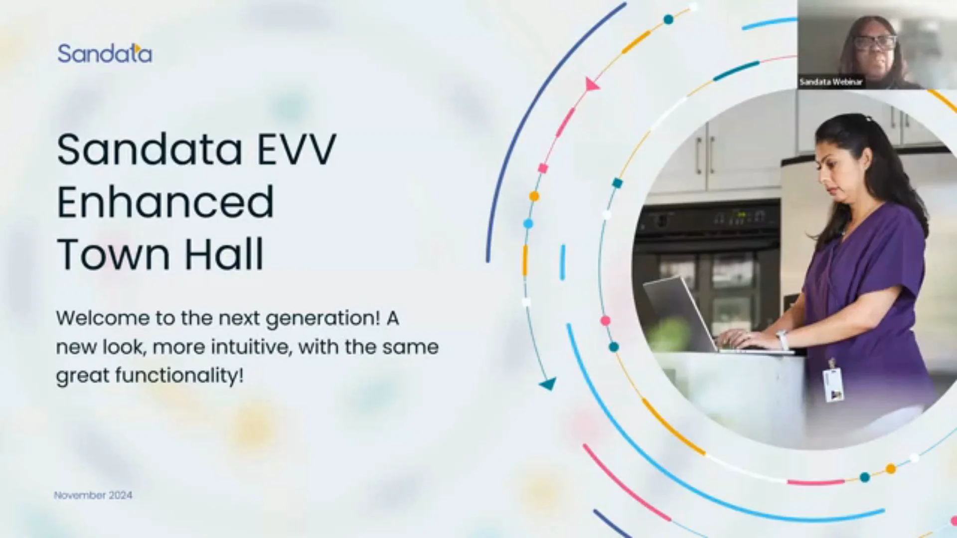 Sandata EVV Enhanced Town Hall January 16 2025