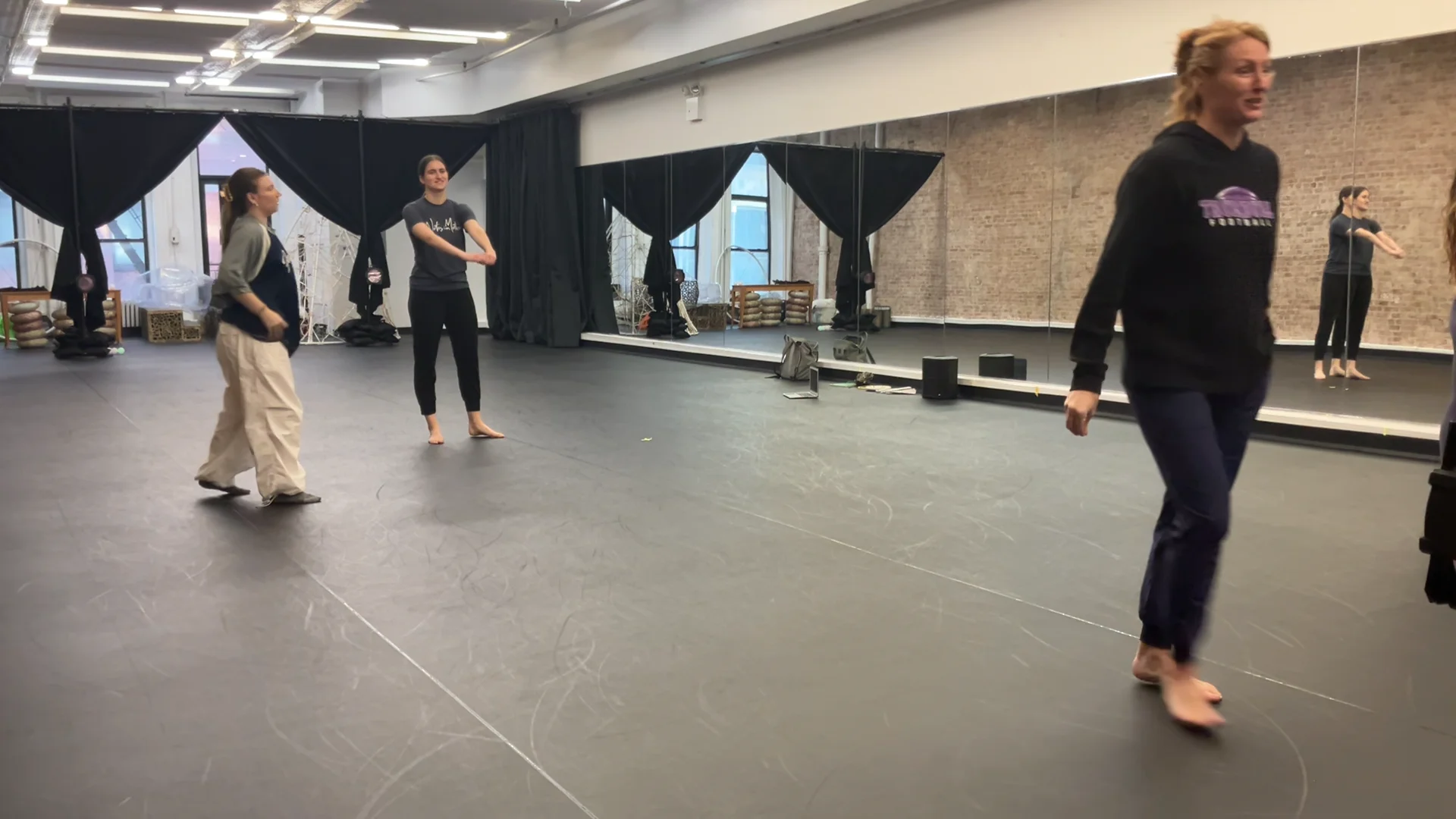 TA workshop: global dance experience with Bailey