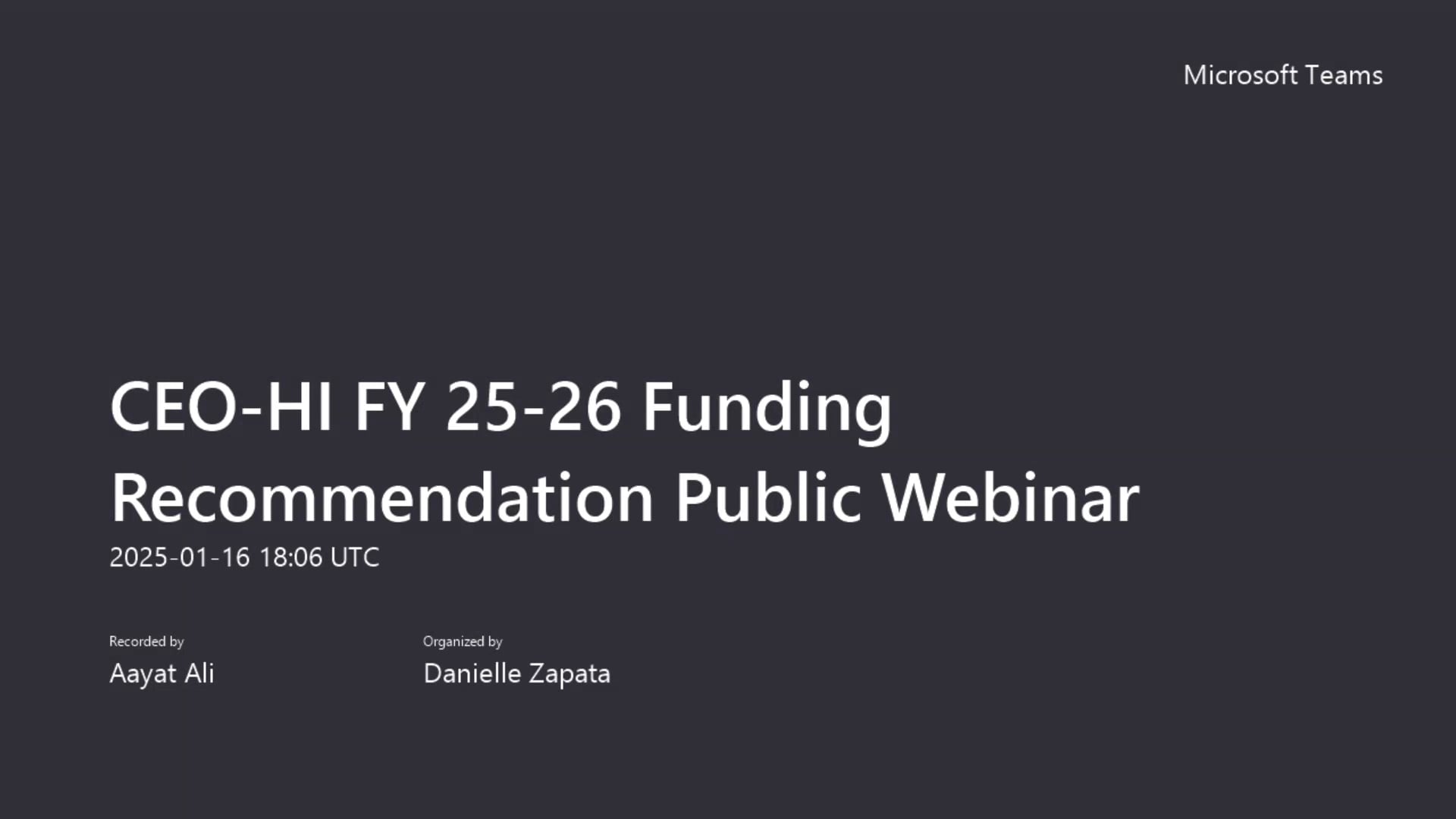 CEO-HI FY 25-26 Funding Recommendation Public Webinar-20250116_100610 ...