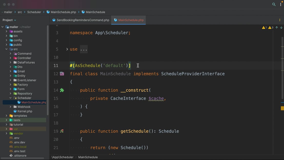 Bonus: Scheduling our Email Command > Mailer and Webhook with Mailtrap | SymfonyCasts
