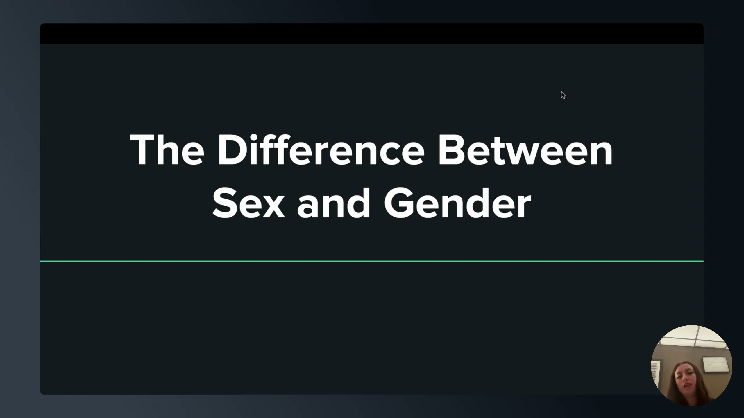 The Difference Between Sex and Gender