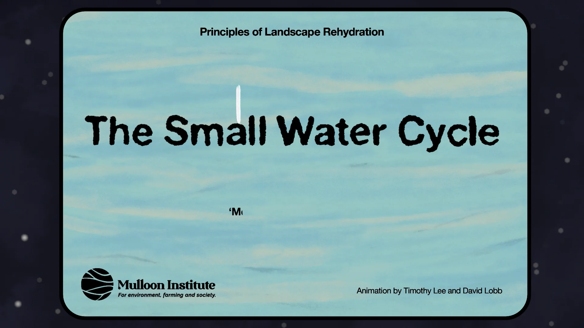 2 small water cycle