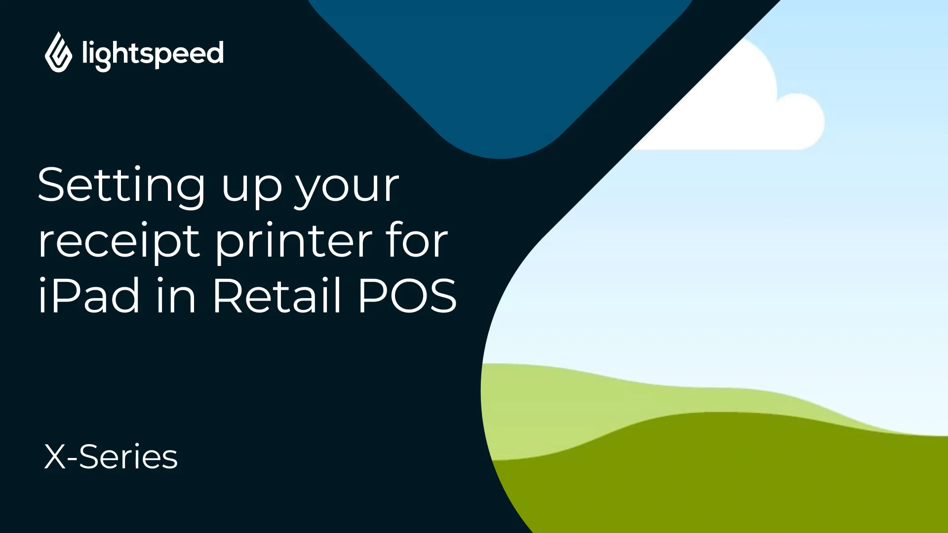 Setting up your receipt printer for iPad