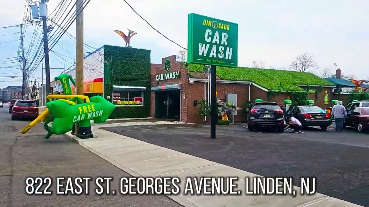 Dinosaur Car Wash