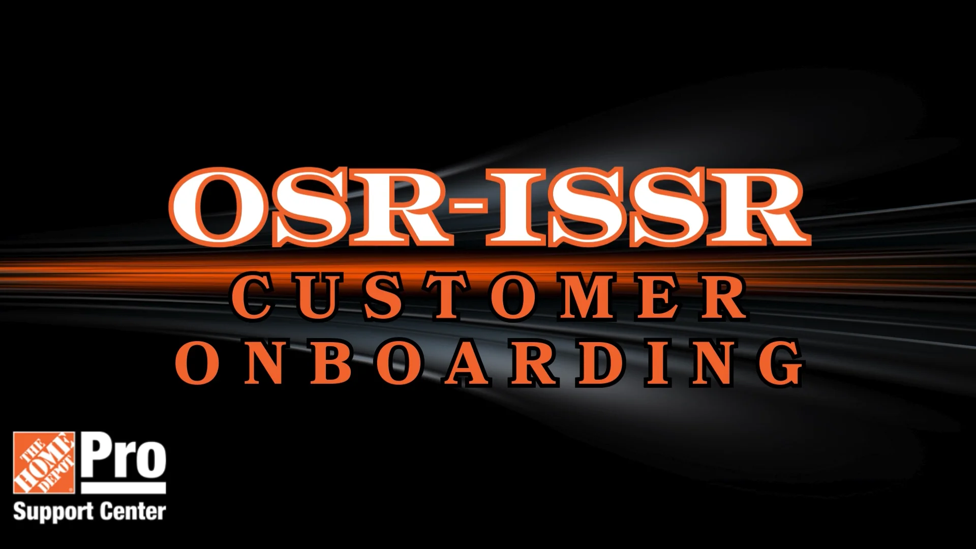 OSR-ISSR Onboarding 2025