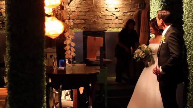 The newlyweds first introduction on Vimeo