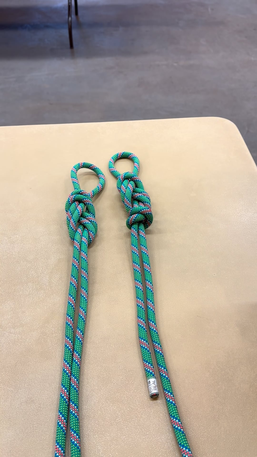 Common Mistake with Safety Knots