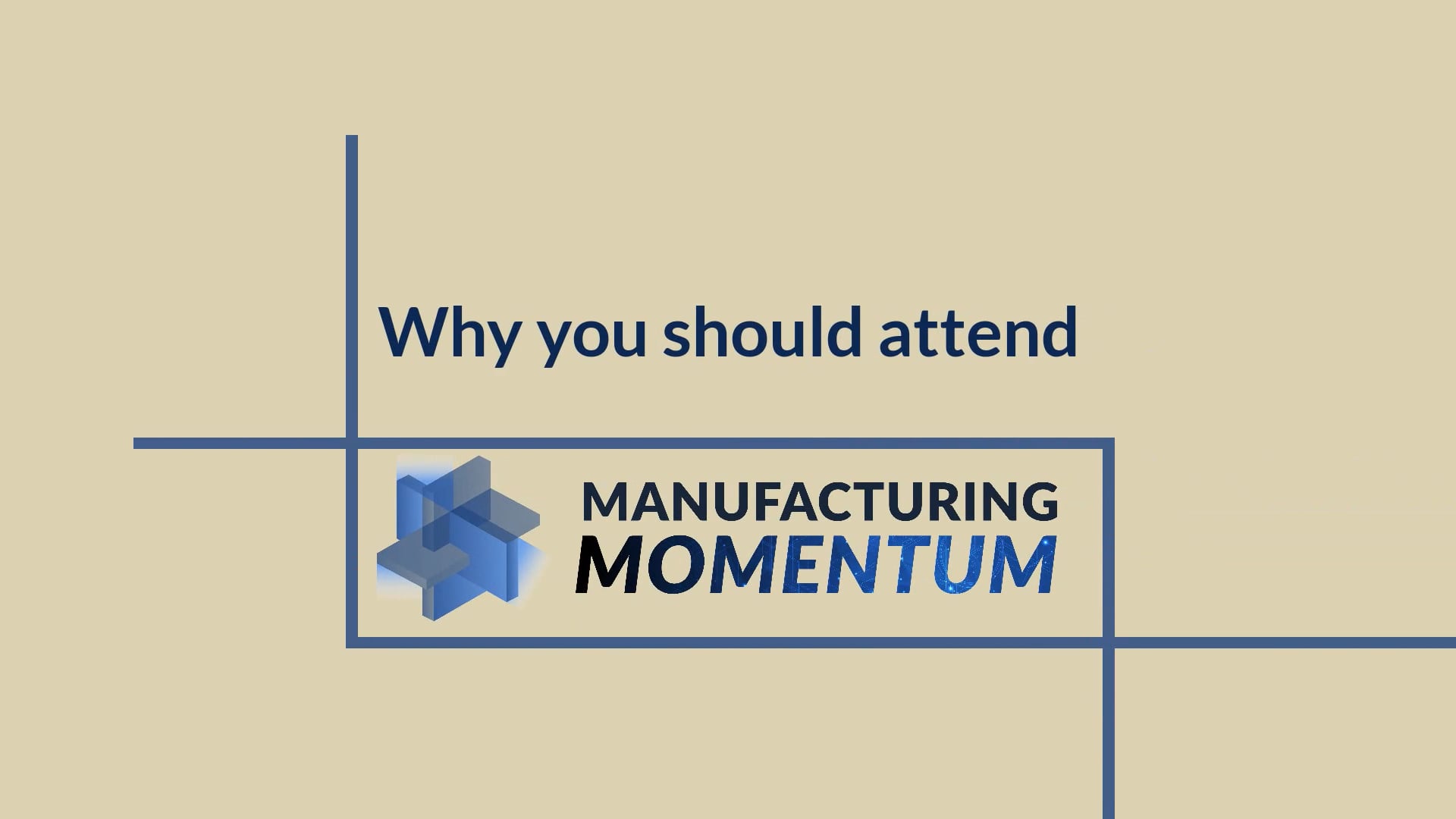 Why You Should Attend Manufacturing Momentum