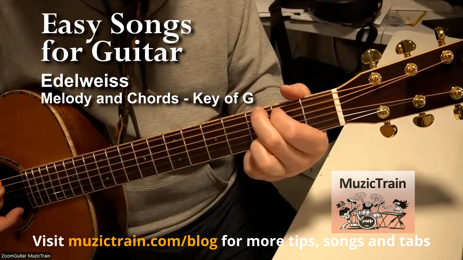 Edelweiss-Melody-and-Chords-G