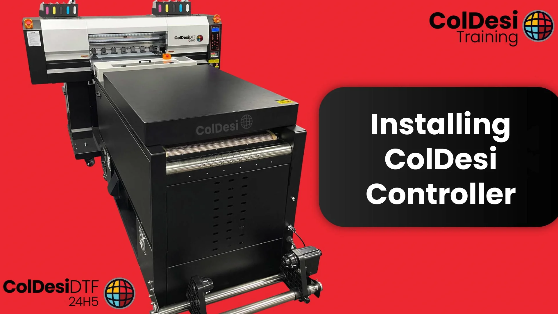 DTF24H5 - Installing the ColDesi Controller Software