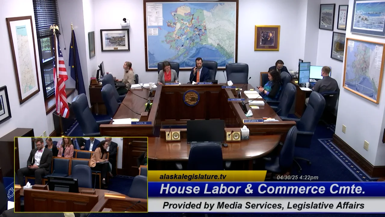 House Labor & Commerce, 4/30/25, 3:15pm