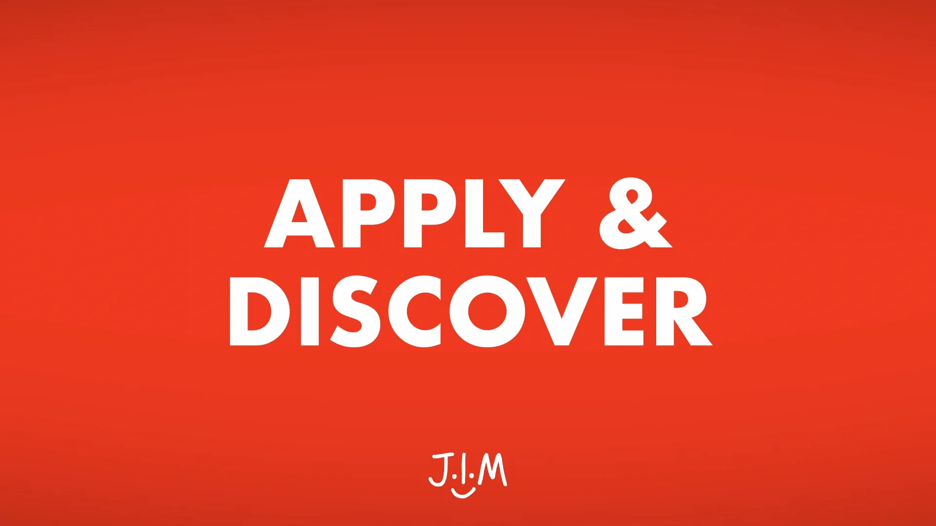 Apply & Discover
