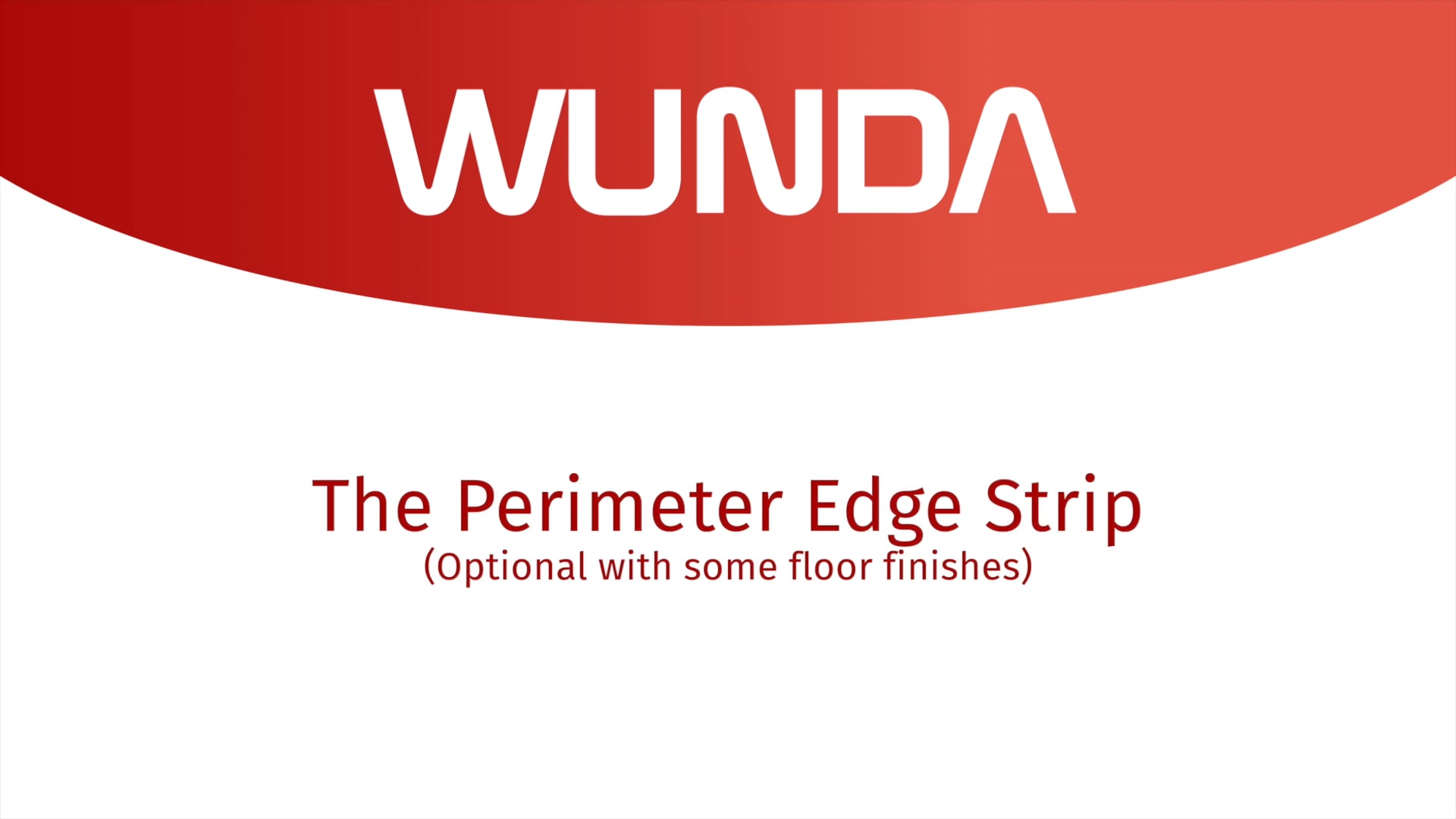 Perimeter Edge Strip