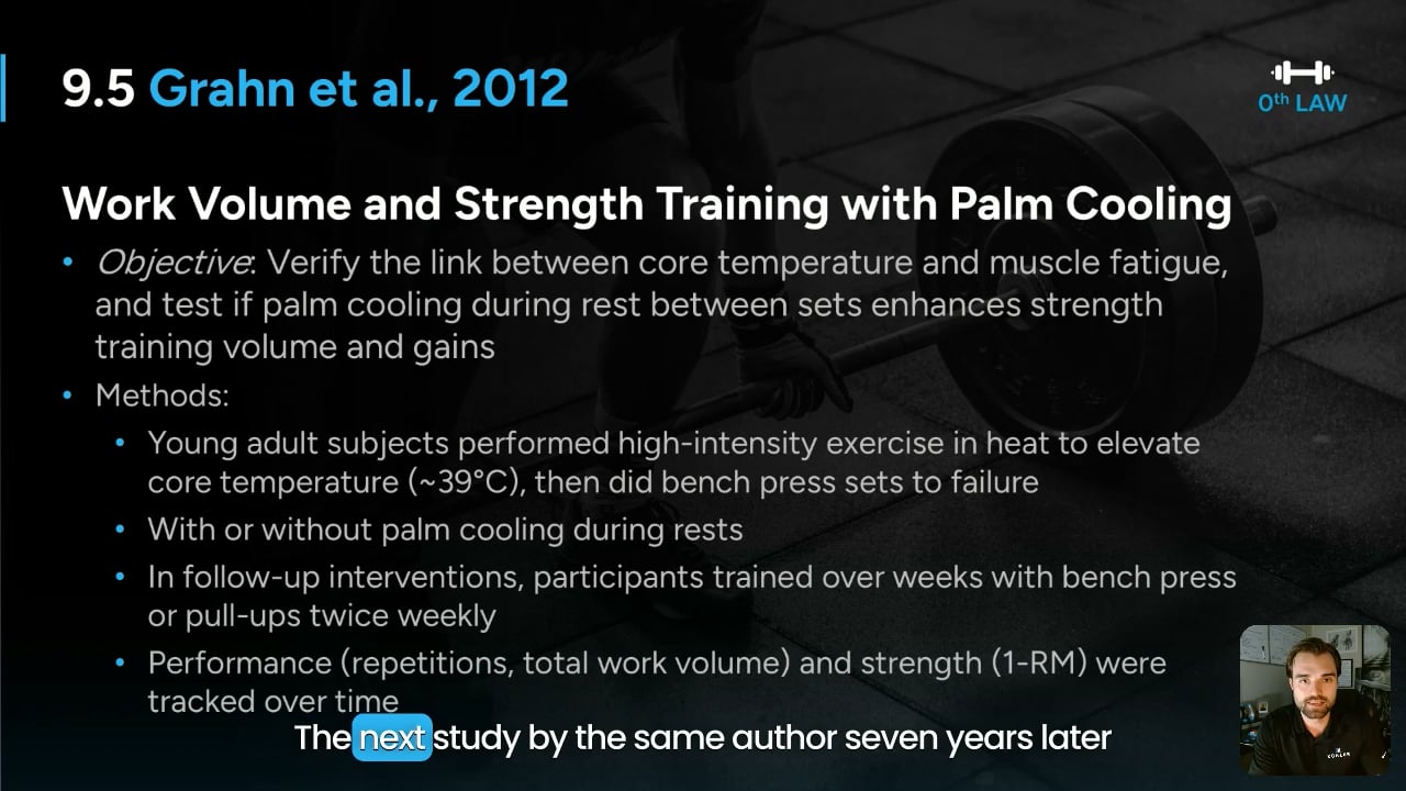 Palm Cooling Science | Work Volume and Strength Training with Palm ...