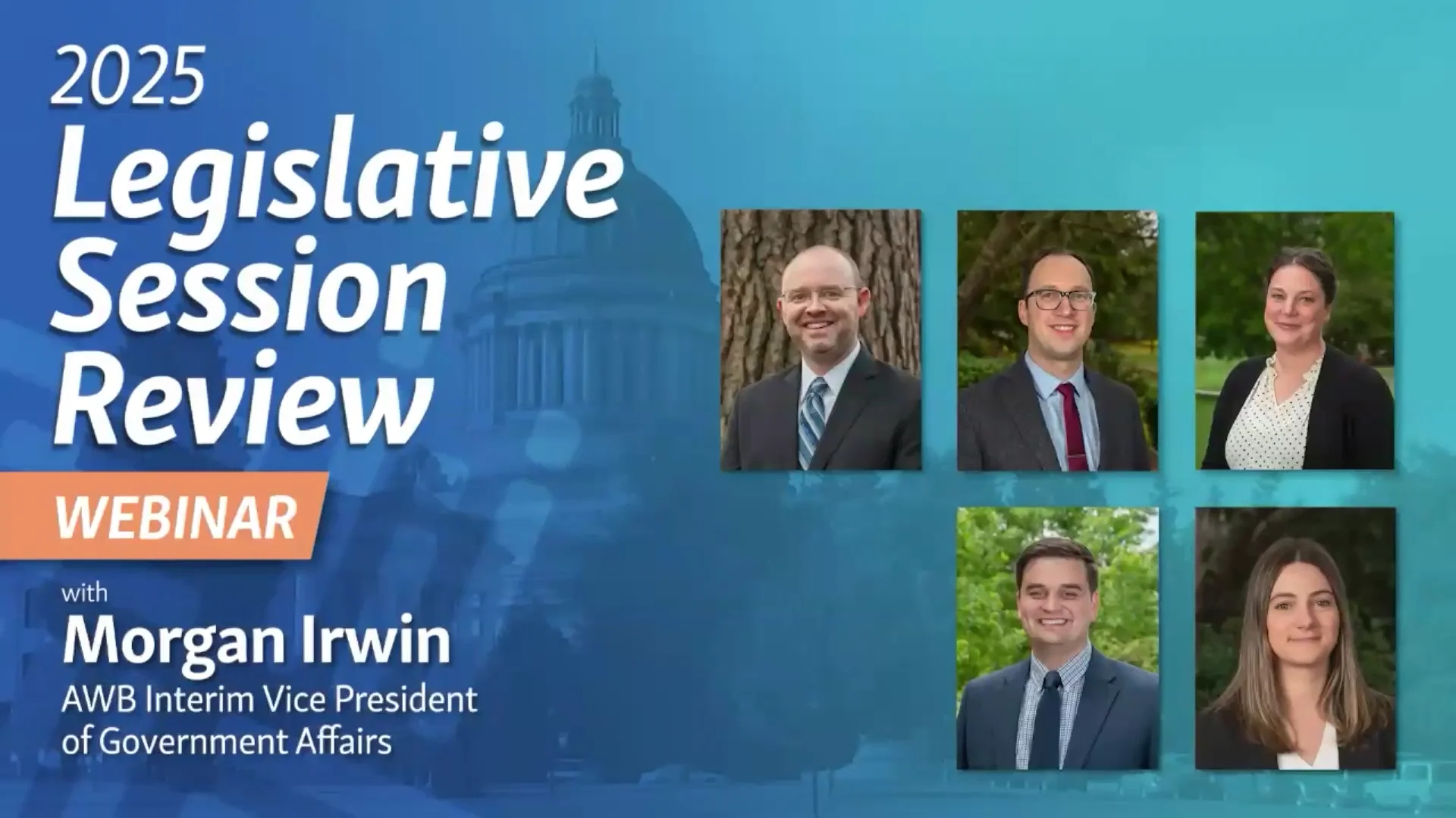 2025 Legislative Session Review Webinar (5/01/25)