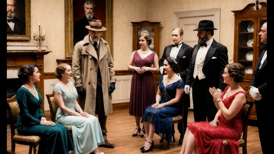 Murder Mystery Theater: Download interactive script, A Reunion to Die For
