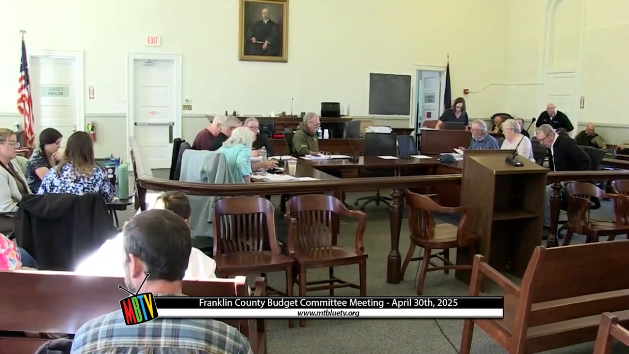 Franklin County Commissioner Meetings - Franklin County Budget ...