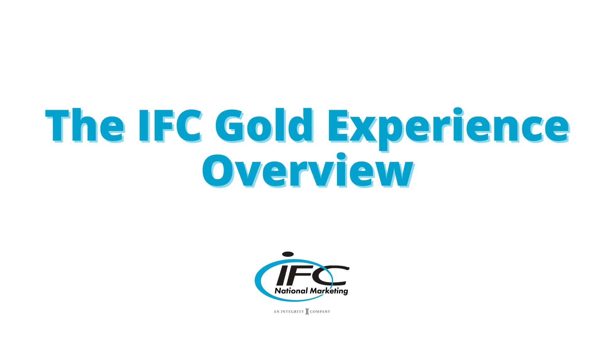 IFC Gold Experience Marketing Platform Demonstration | Videos & Movies ...