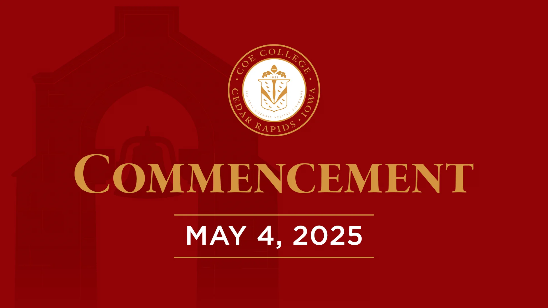 Coe College Class of 2025 Commencement