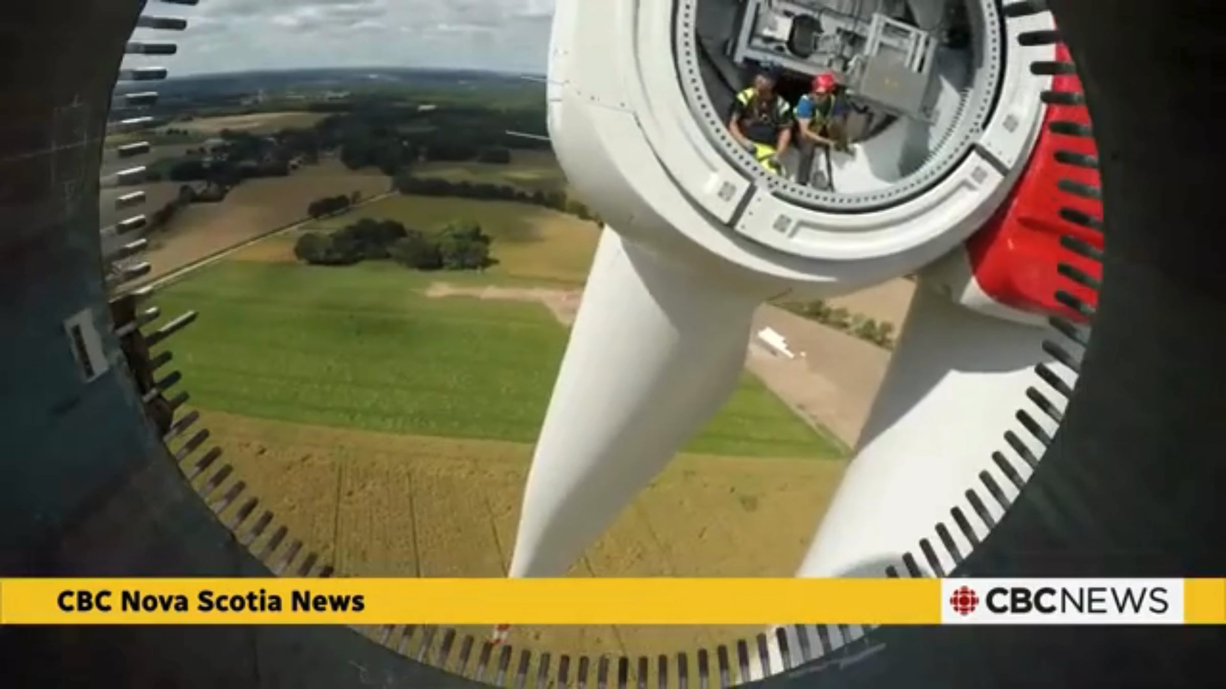 Port Hawkesbury Paper Wind Project (CBC Nova Scotia News, 2025)