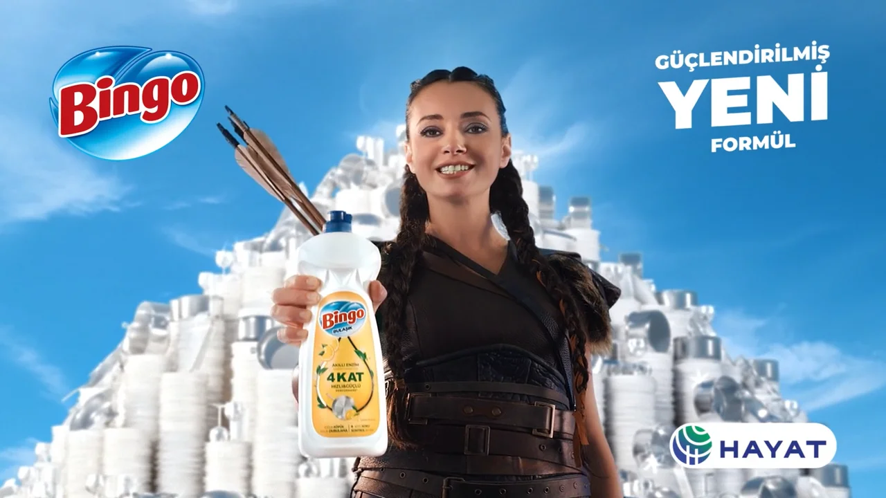 TBWA\Istanbul Sunar: Yenilenen Formülü İle Bingo Sıvı Bulaşık Deterjanı!