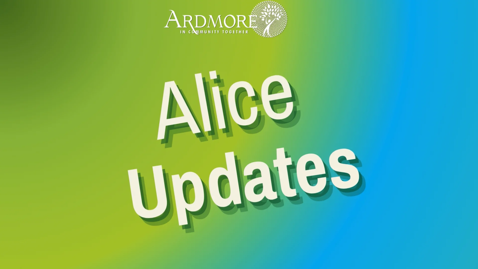 Alice Staff Updates 55