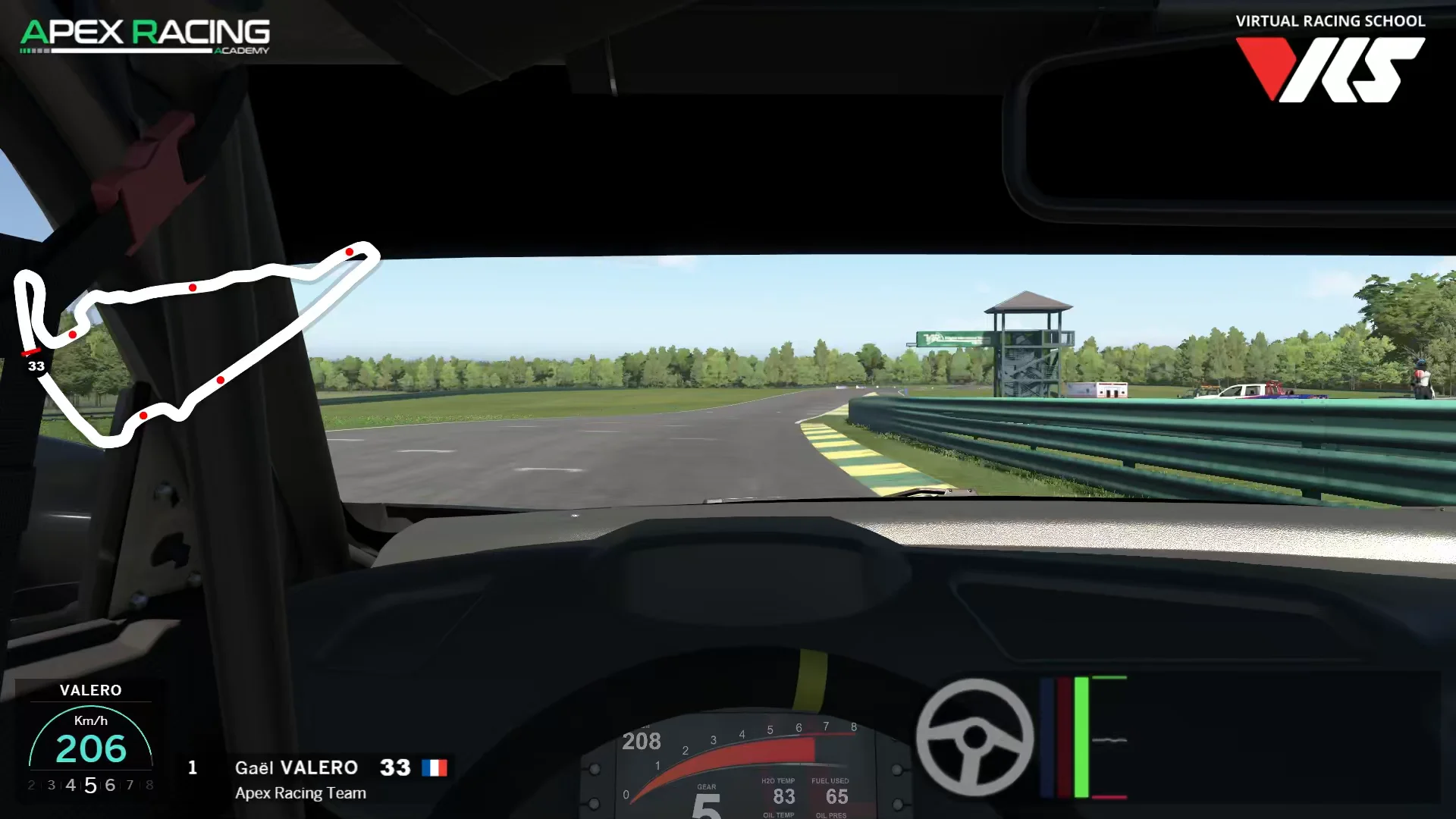 Apex Racing Academy - Honda Civic TCR - Virginia International Raceway ...