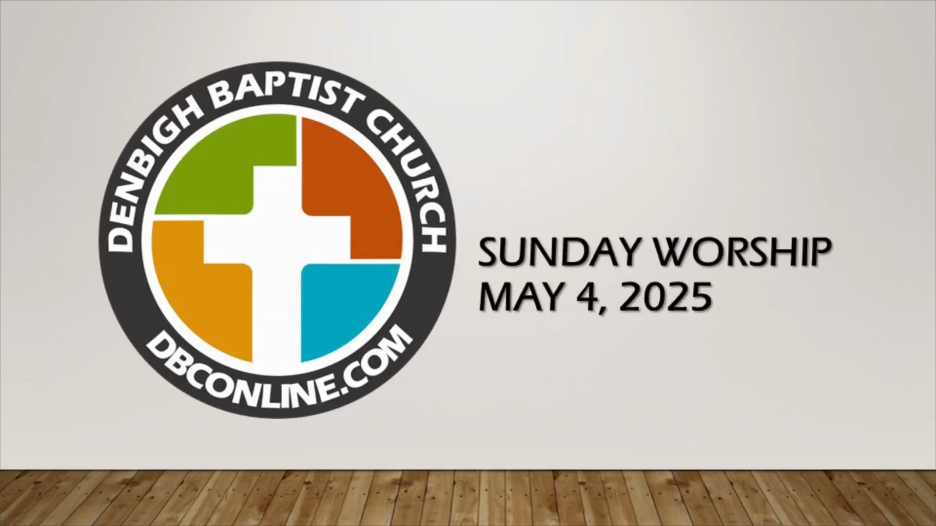 05/04/2025 DBC Sunday with Jeff and Kim Abernethy