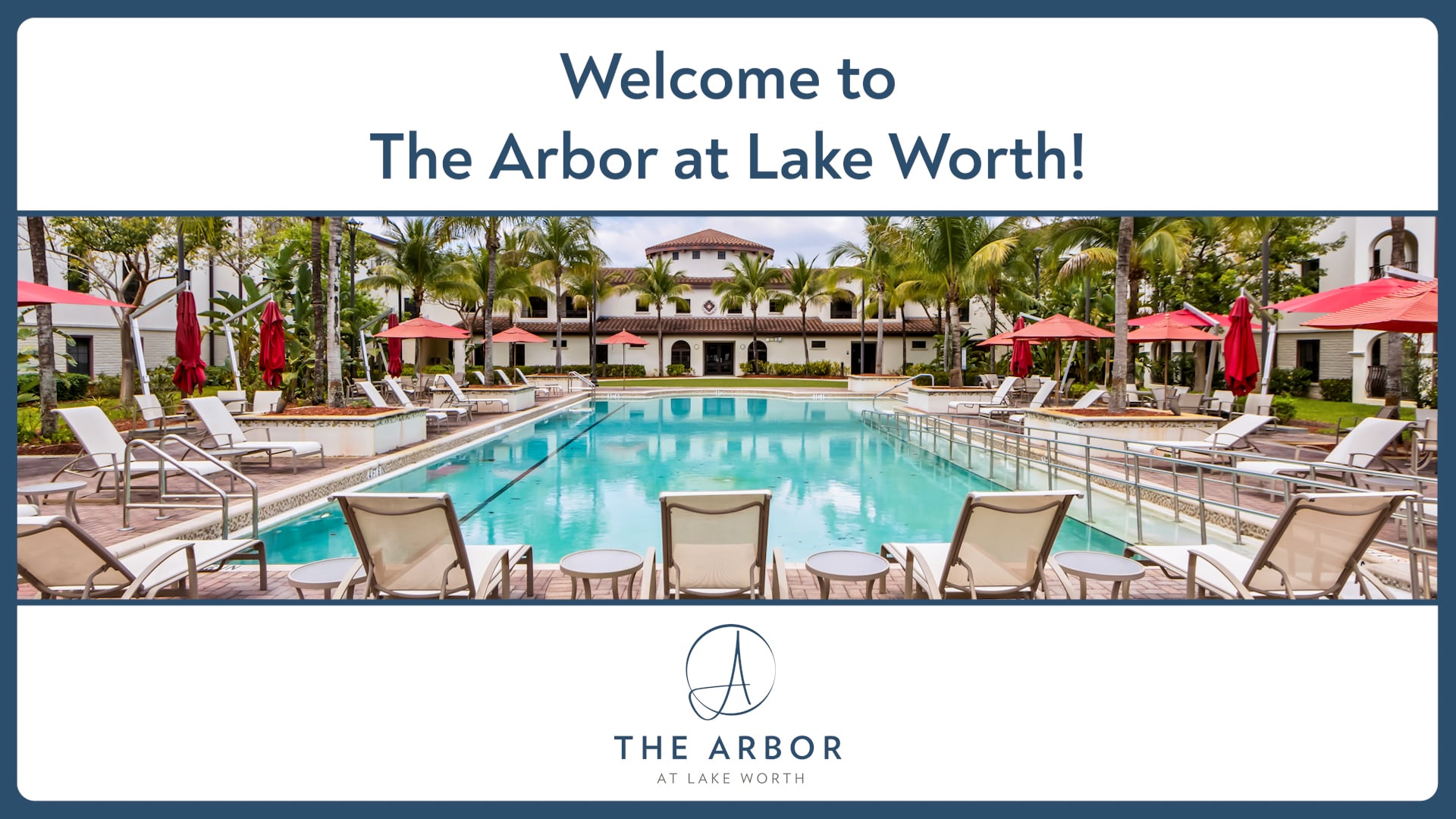 Welcome to The Arbor at Lake Worth!