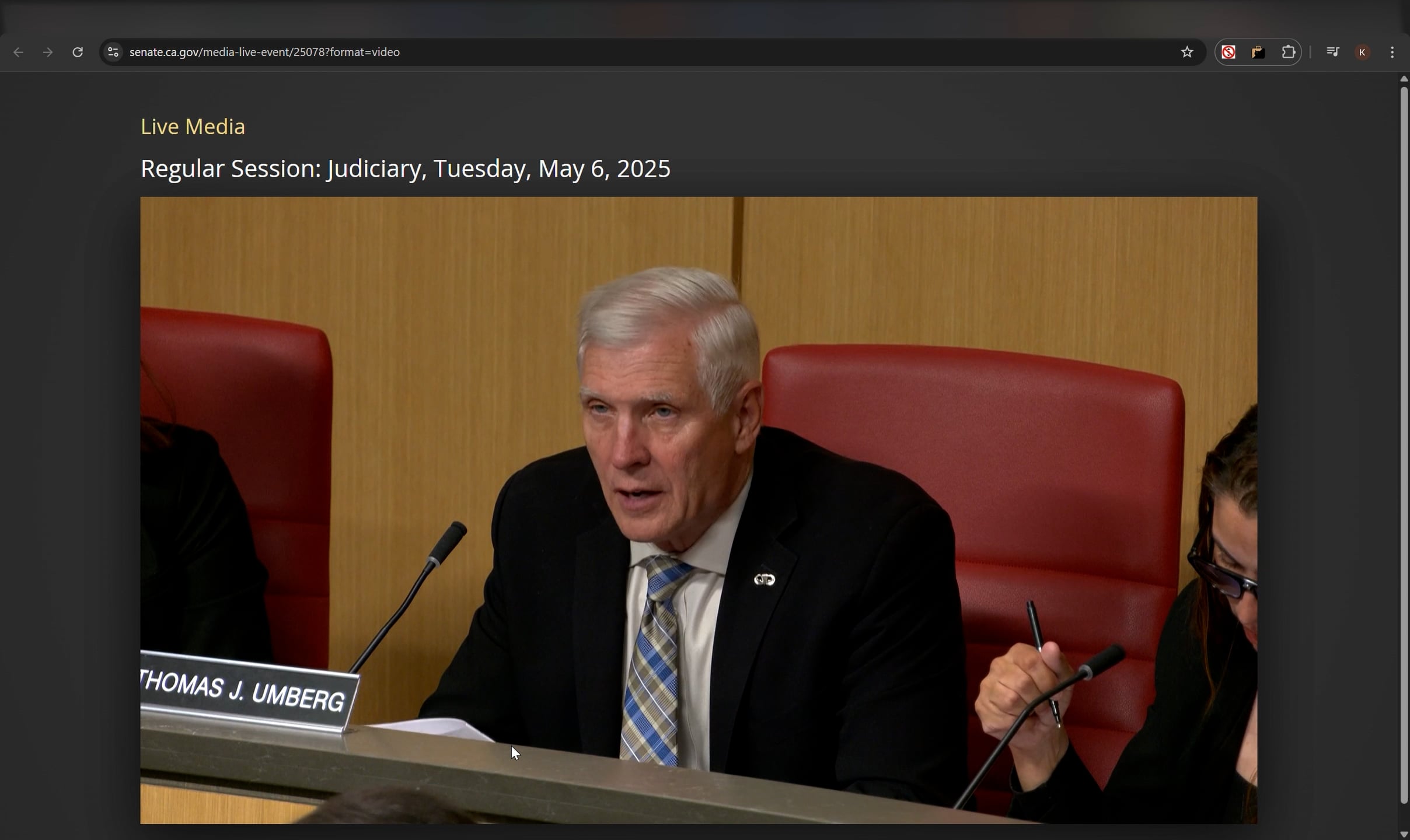 CA State Senate Bill SB 47 & 253 Hearing re: CA Bar 05/06/25