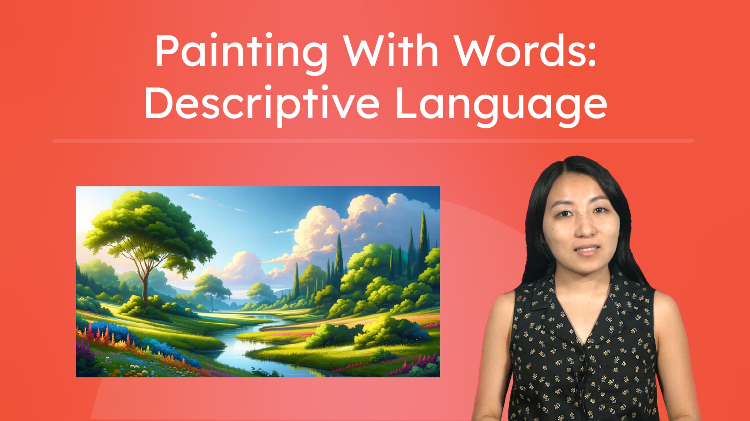 Painting With Words: Descriptive Language