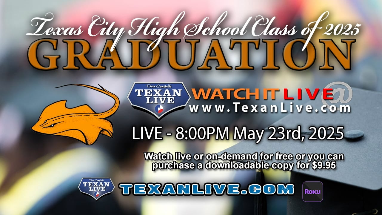 Watch Texas City High School Graduation – 8PM - Friday, May 23rd, 2025 ...
