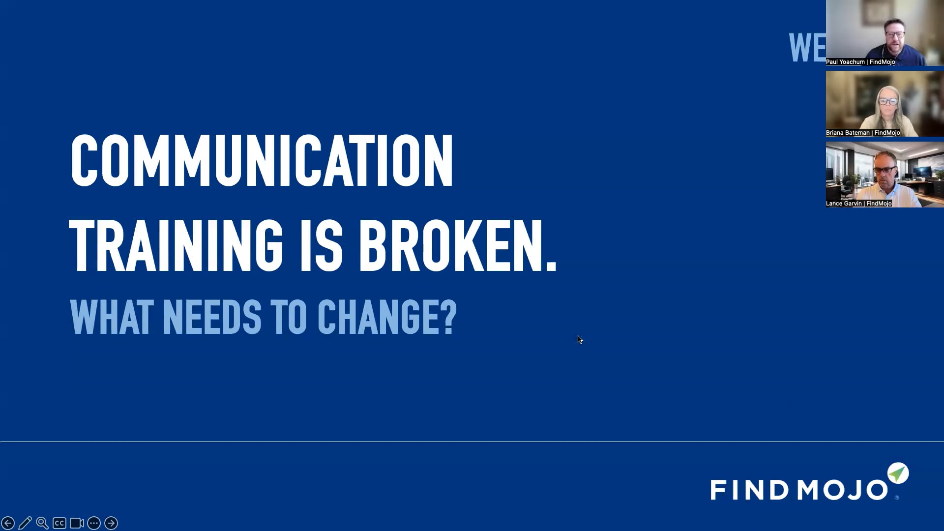 Communications Training is Broken