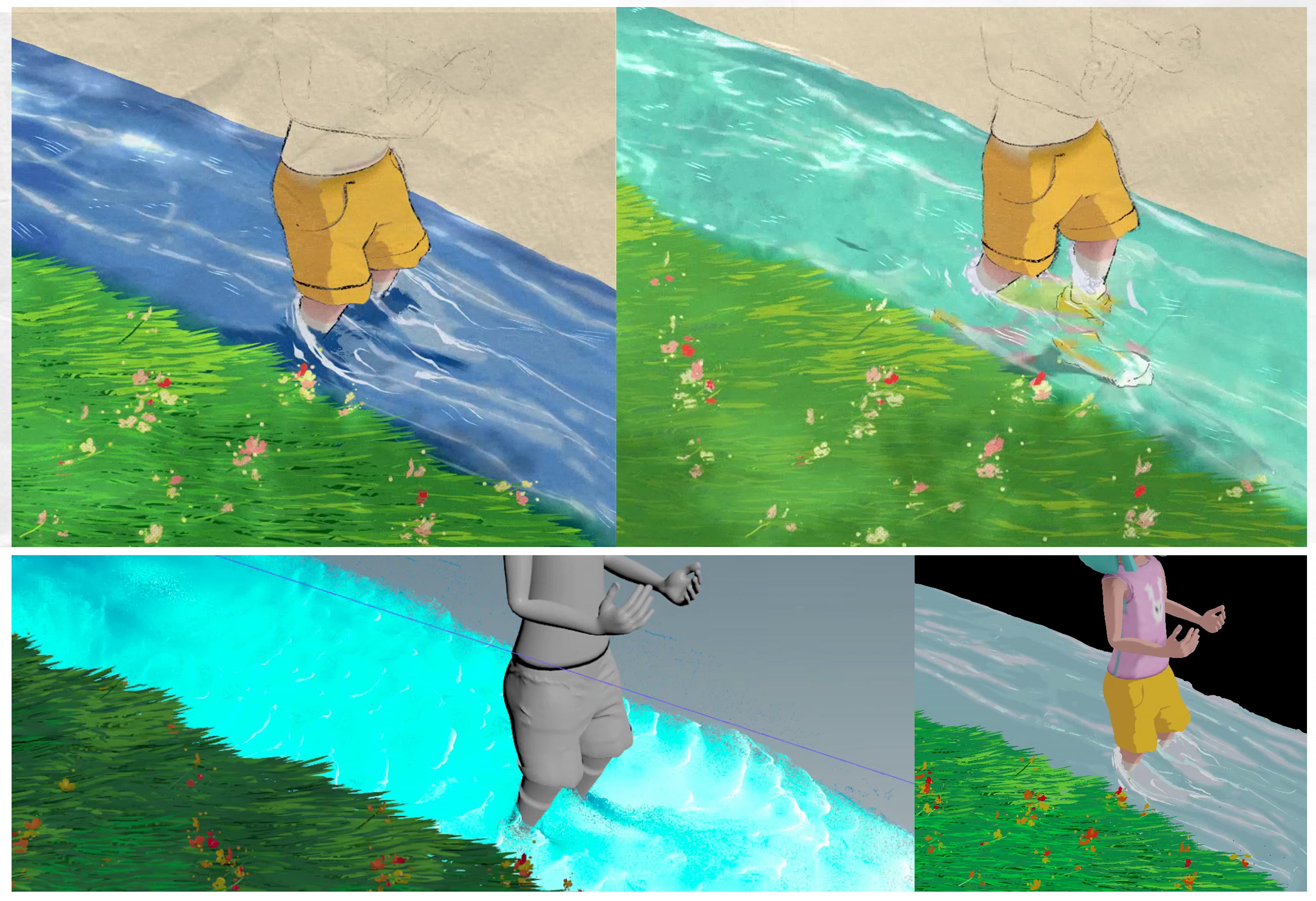 Houdini 2d traditional anime Fx