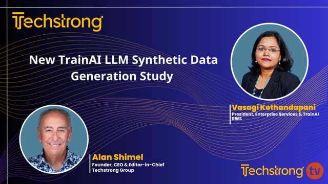Ranking Leaders in Synthetic Data Generation with Vasagi Kothandapani - Techstrong TV