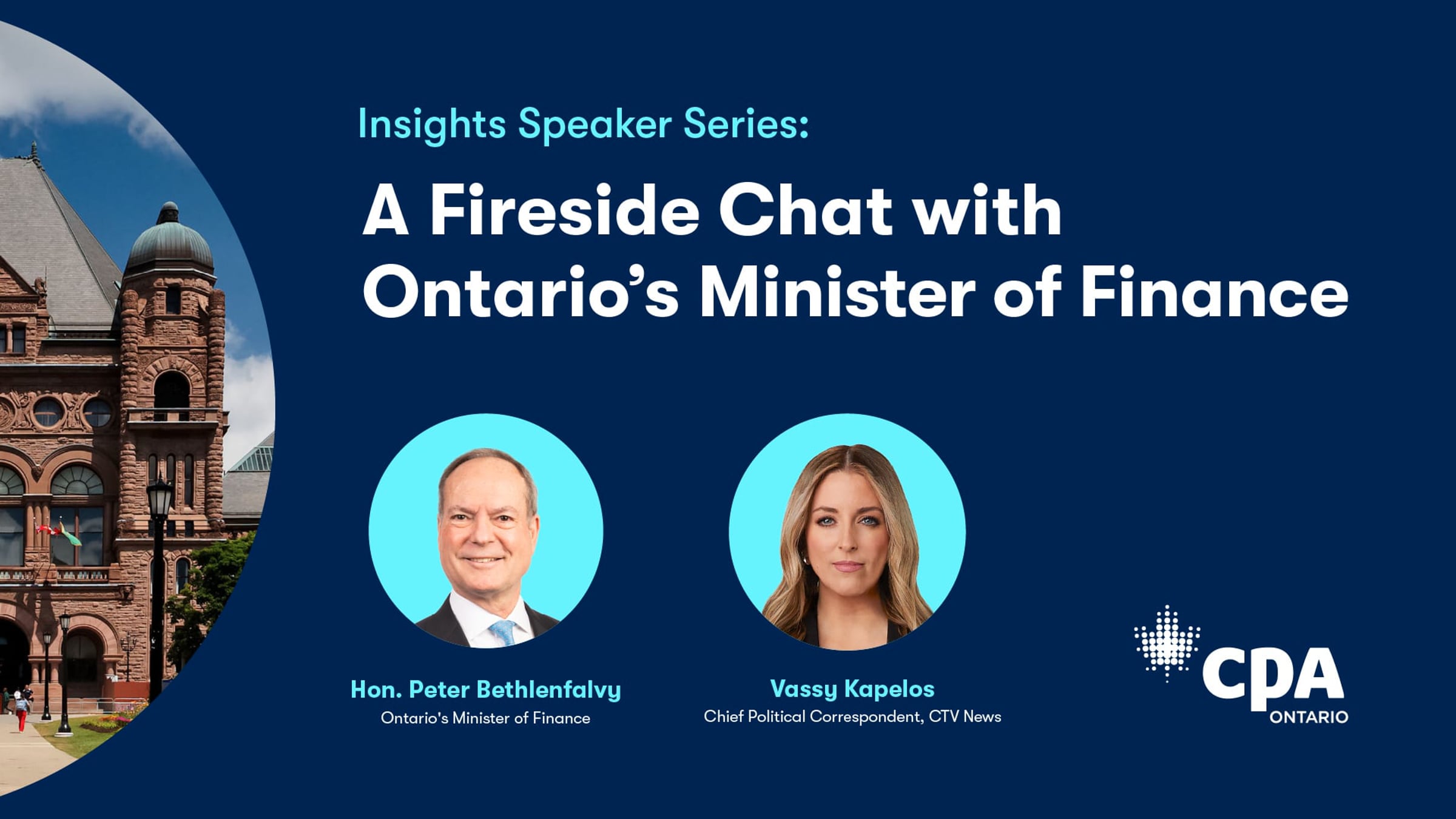 A fireside chat with Ontario’s Minister of Finance | Videos & Movies on ...