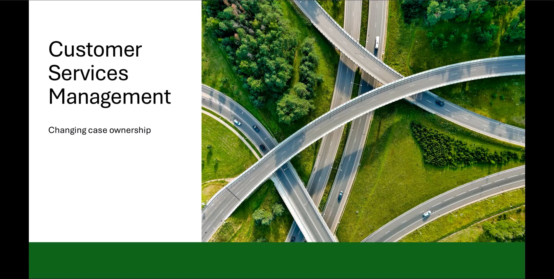 Changing case ownership