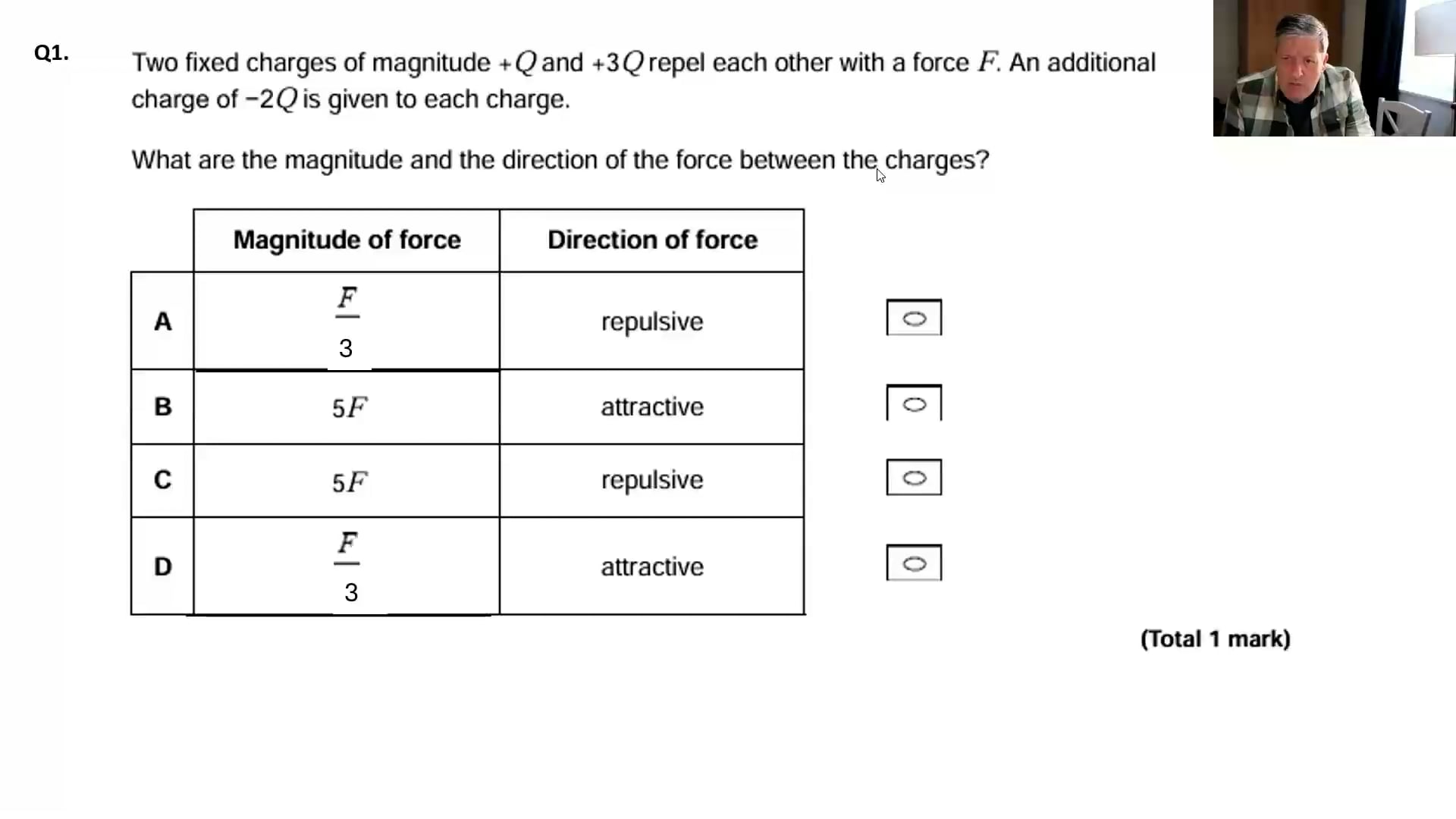 Electric fields and capacitors exam questions practice - A level physics