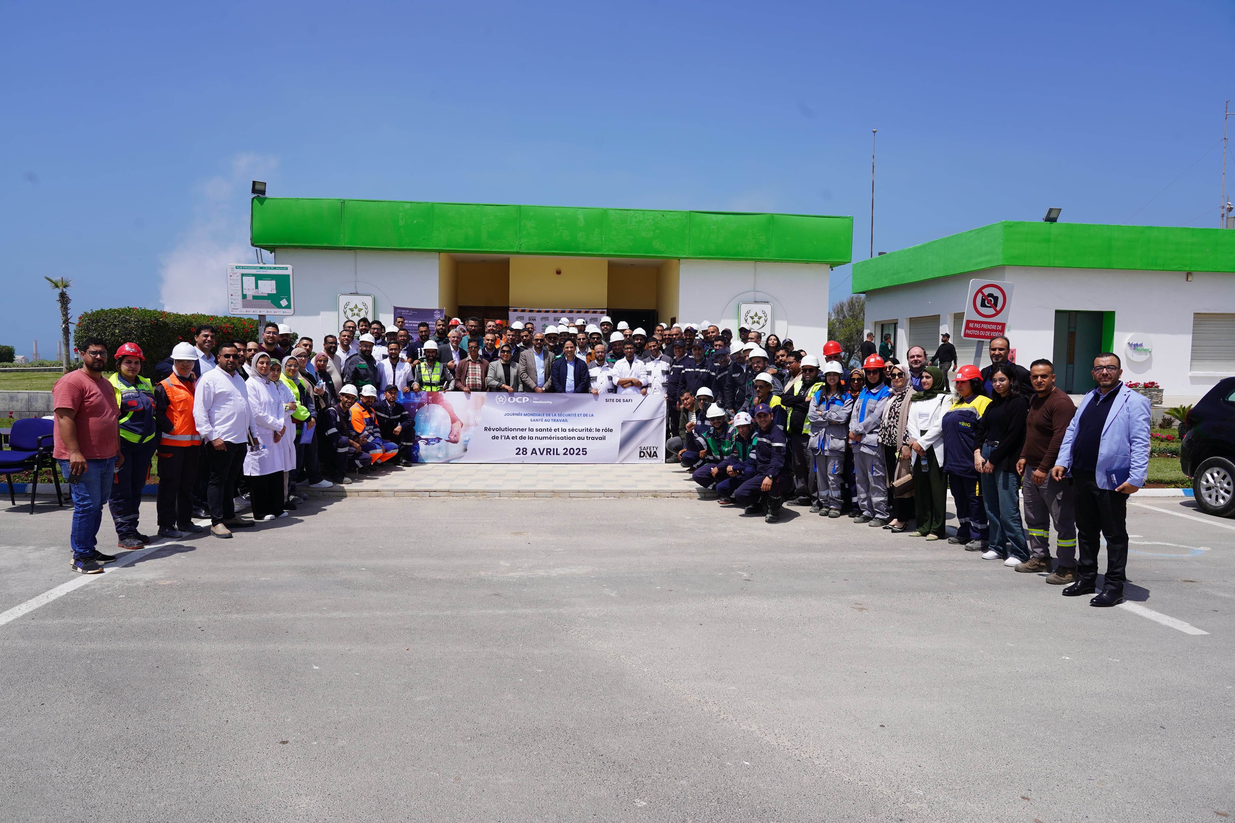 journée mondiale de la santé et la sécurité au travail OCP SAFI
