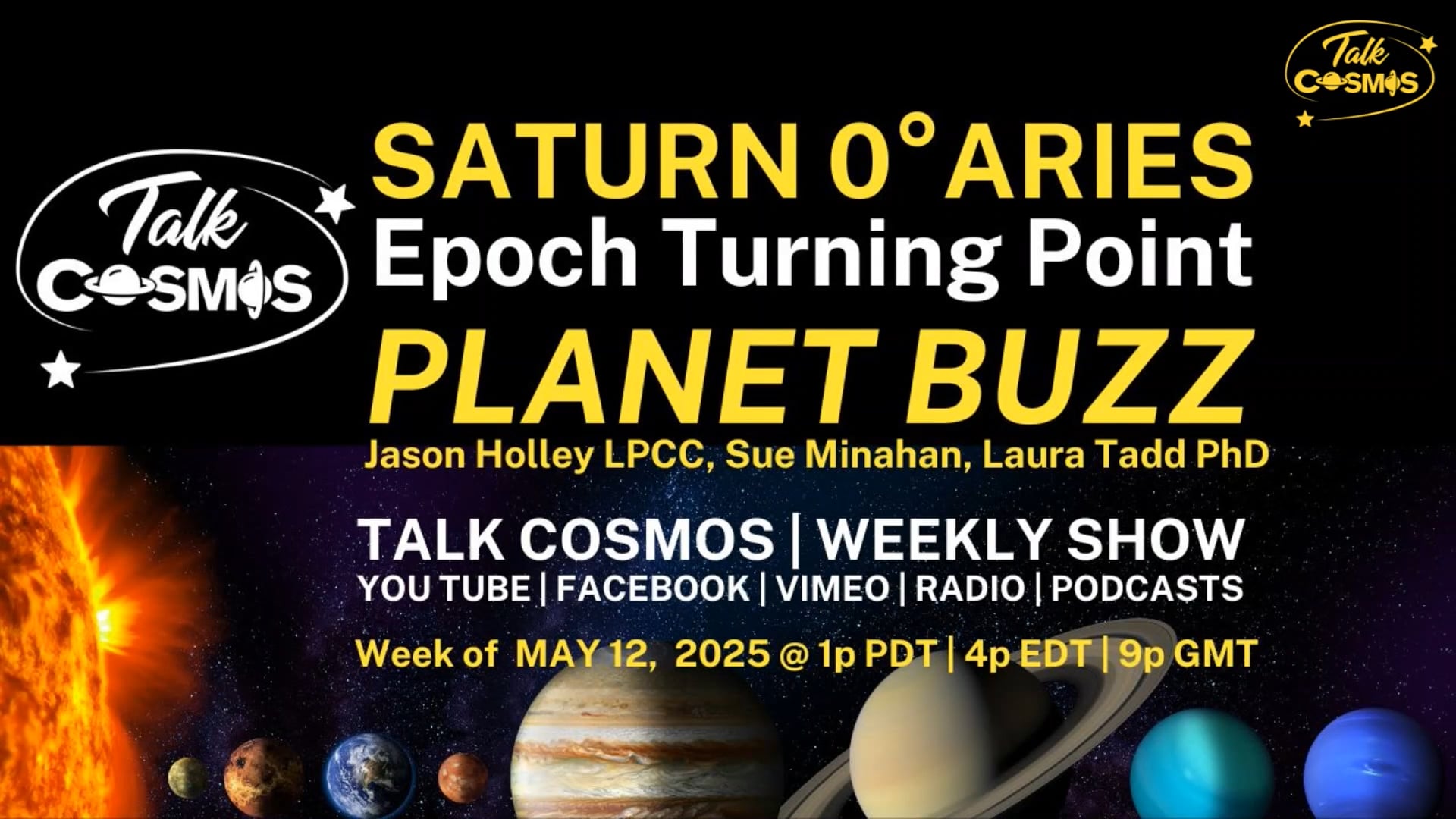 Talk Cosmos 05-13-25