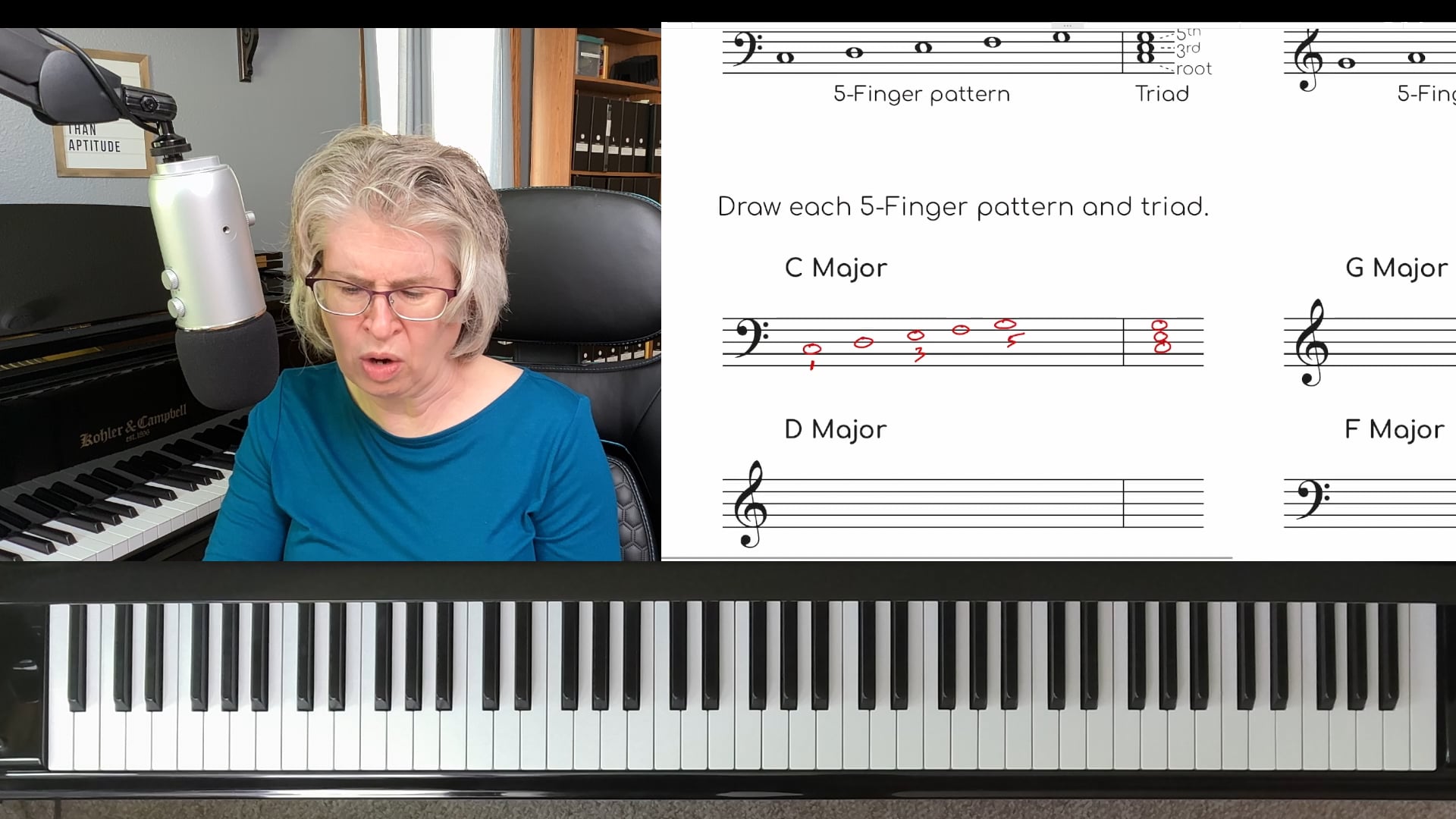 Level 1 Major Pentascales & Triads