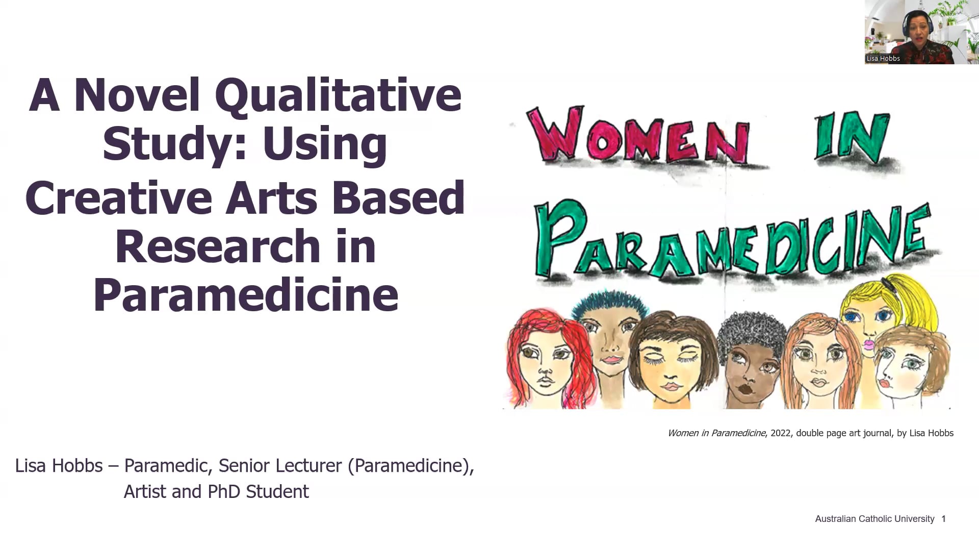 A Novel Qualitative Study: Using Creative Arts Based Research in ...