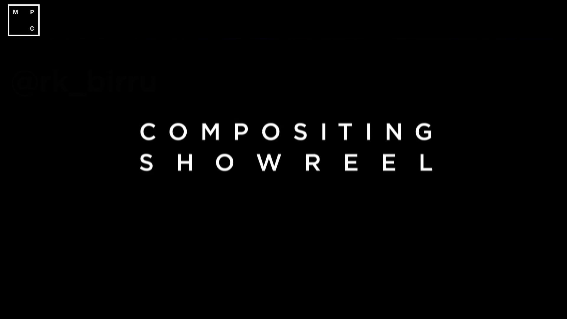 Compositing showreel | 2025 | Rajkiran Birru