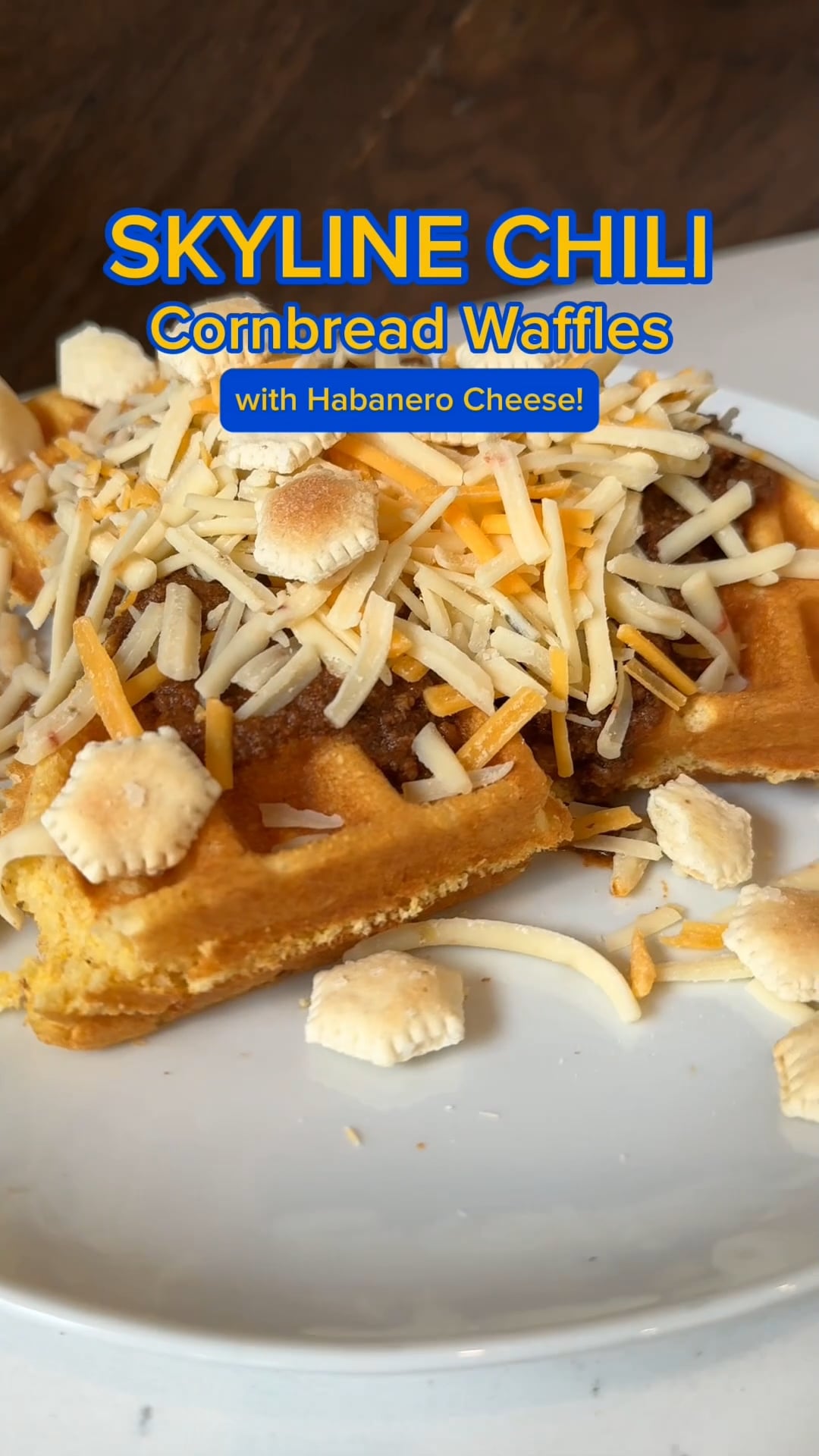 Skyline Chili Cornbread Waffle
