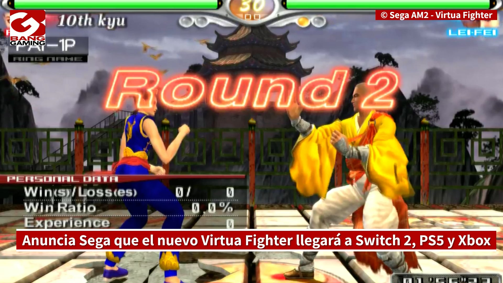 Anuncia Sega que el nuevo Virtua Fighter llegará a Switch 2, PS5 y Xbox